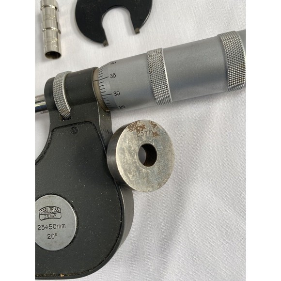 Carl Zeiss Jena | Other | Carl Zeiss Jena Micrometer 255mm Wwood Box ...
